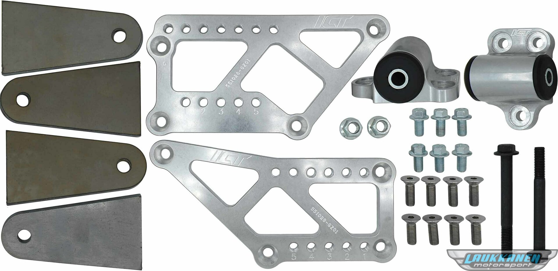 ICT Billet - 551028-GZ01 - Ford 7.3L Godzilla Motor Mounts Universal ...