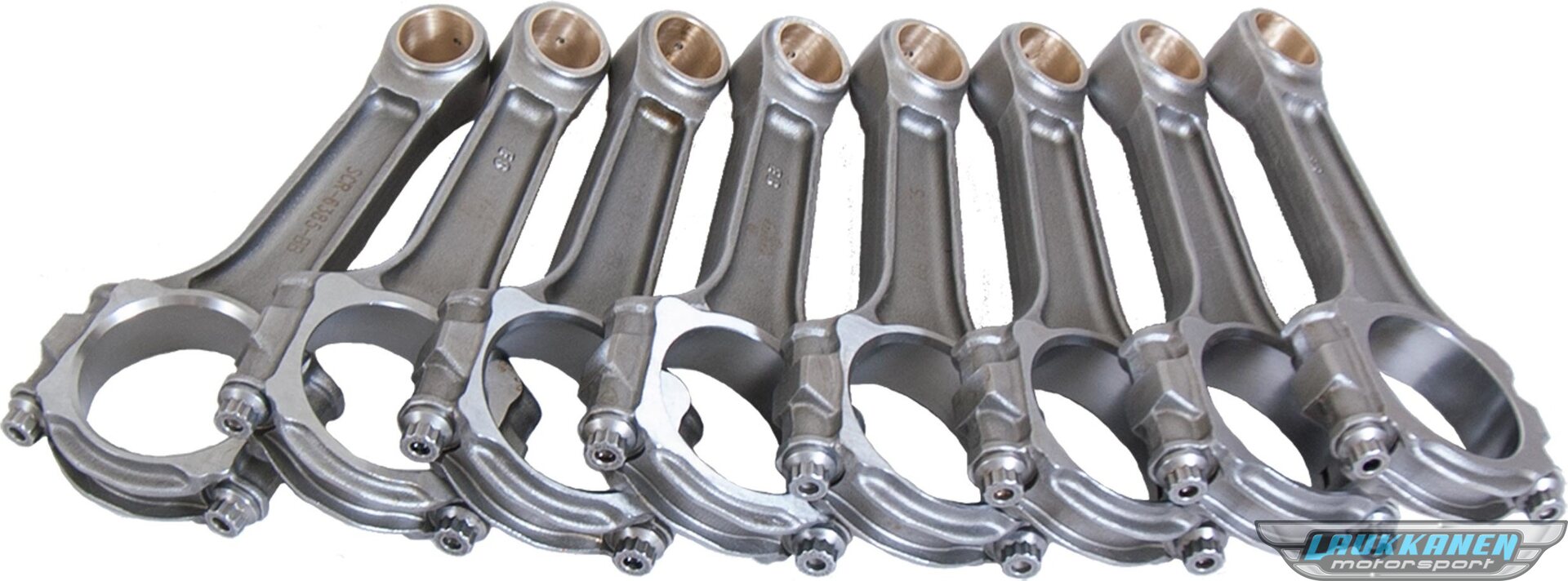 Eagle - SIR6385B - BBC 5140 Forged I-Beam Rods 6.385in | Connecting ...
