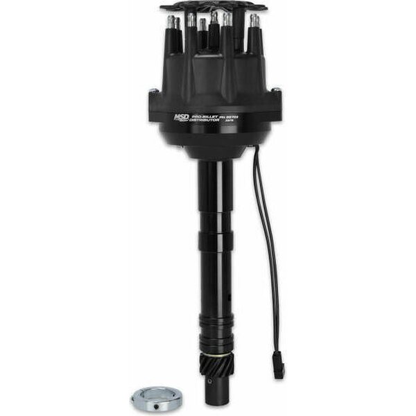 MSD - 85703 - Chevy V8 Pro Billet Distributor Black Finish ...