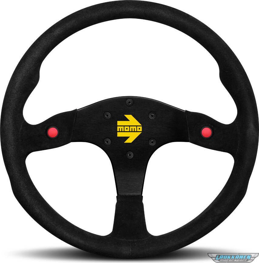 MOMO R 1980/35S - Mod 80 Steering Wheel Black Suede | Steering Wheels ...