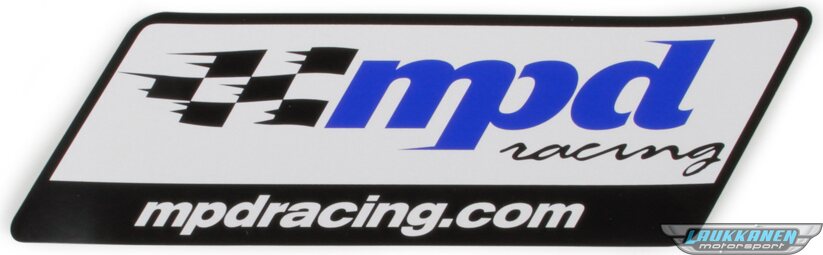 MPD Racing - MPD012 3.5x10 - MPD Decal 3.5x10 | Laukkanen Motorsport ...