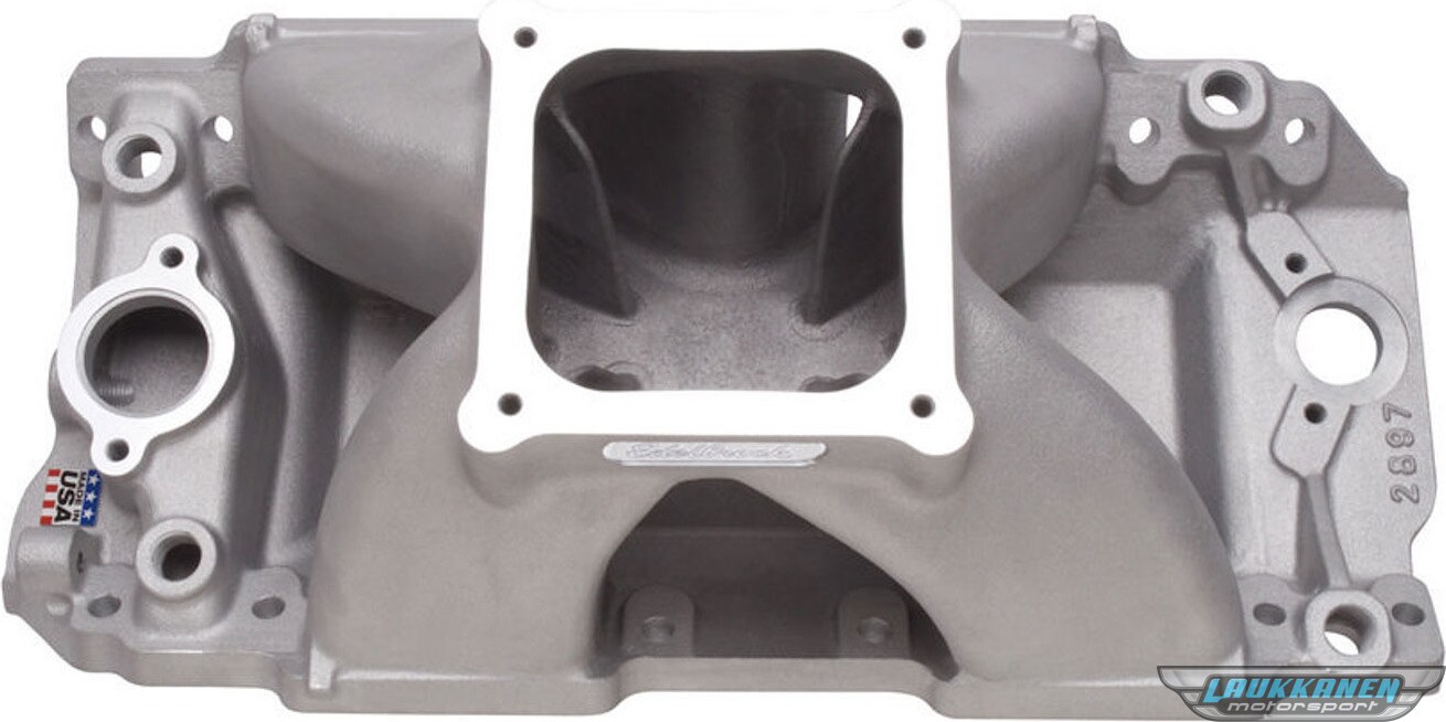 Edelbrock - 2897 - Bbc Super Victor 632 Intake Manifold | Intake ...