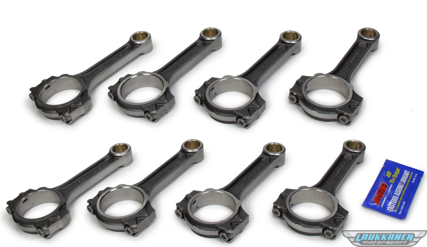 Eagle - FSI6000B2000 - Eagle Sbc Forged 4340 I-Beam Rods 6.000 W/7/16 ...