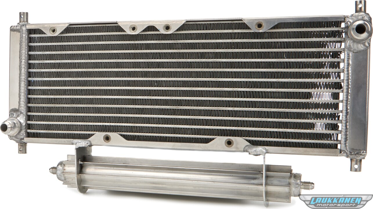Fluidyne Performance - ORA.LEG - Oil Cooler Legends -8an Scoop / Brckts ...
